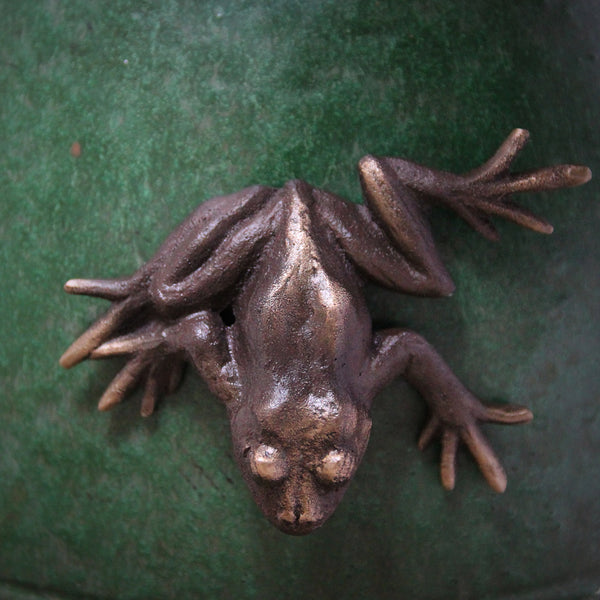 Cast Bronze Tree Frog Sculpture – LEO Design, Ltd.