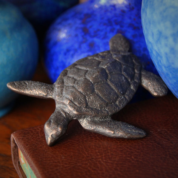 Cast Bronze Sea Turtle Sculpture – LEO Design, Ltd.